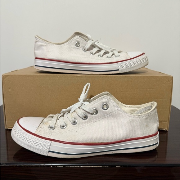 Converse | Shoes | Converse Chuck Taylor All Star Ox Optical White ...